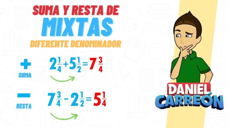 Aprende a sumar y multiplicar fracciones mixtas de manera sencilla - Joguar