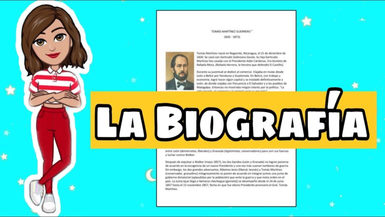 Estructura de una biografía - Joguar