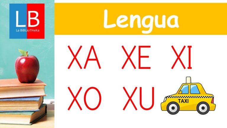 Lista de palabras con xa xe xi xo xu - Joguar