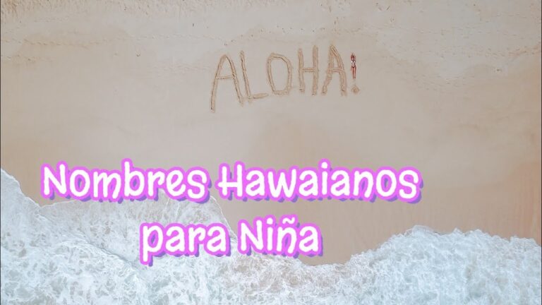 Nombres originales y significados en hawaiano para niñas - Joguar