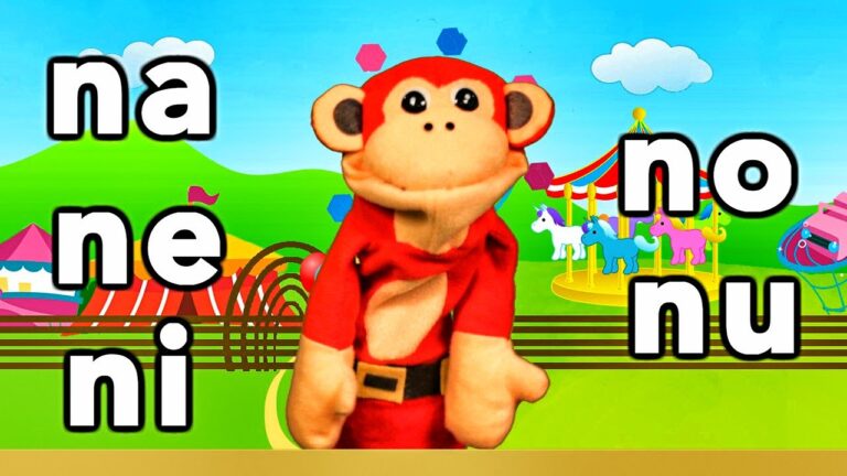 Palabras con na ne ni no nu para niños - Joguar