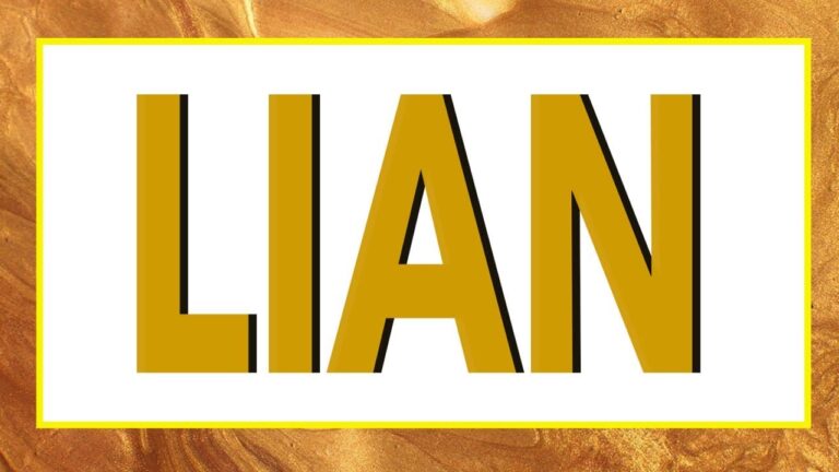 Descubre el significado del nombre Lian - Joguar