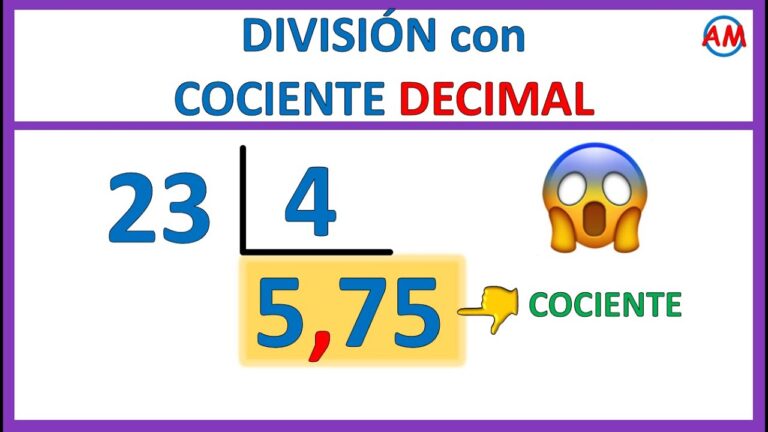 Divisiones con cociente decimal en 5º primaria - Joguar