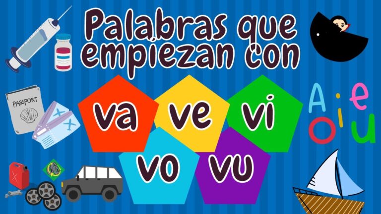 Palabras con va ve vi vo vu - Joguar
